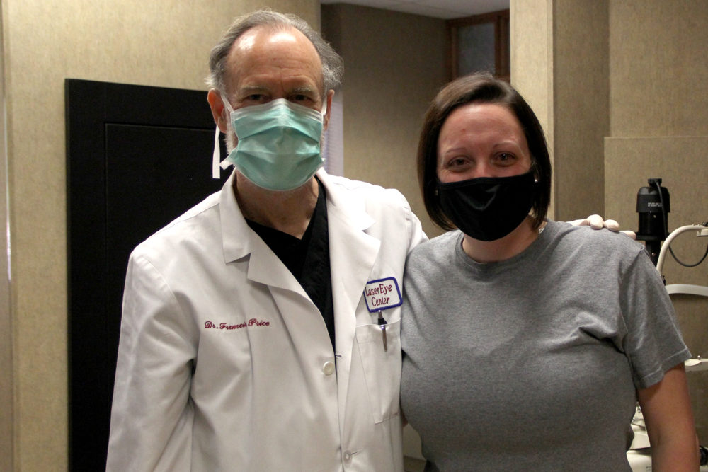 Frontline Hero Contest Winner Undergoes LASIK Surgery